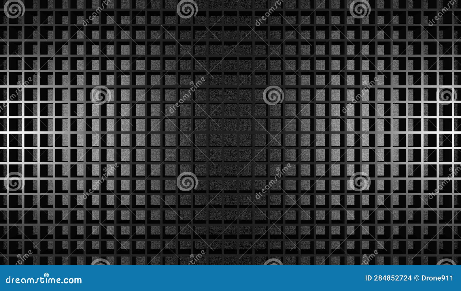 Clean Black Background with Grate and Light on Both Sides, Shadows ...