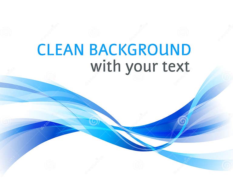 Clean blue background stock vector. Illustration of drawing - 14427742