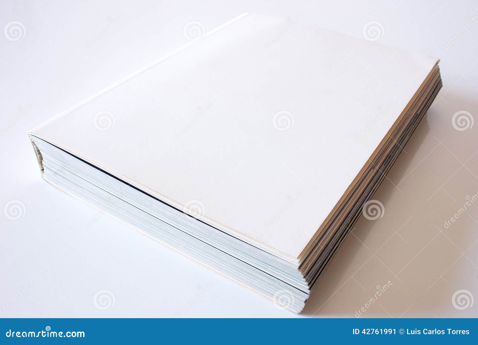 Clean Book stock image. Image of object, page, blank - 42761991