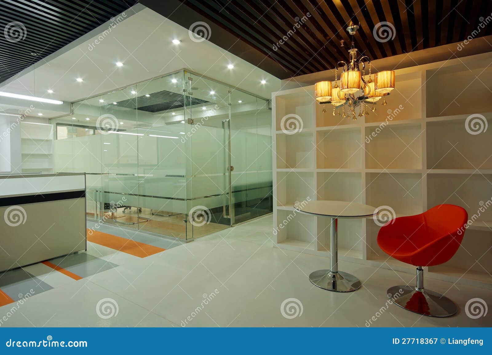 Clean and bright office stock image. Image of modern - 27718367