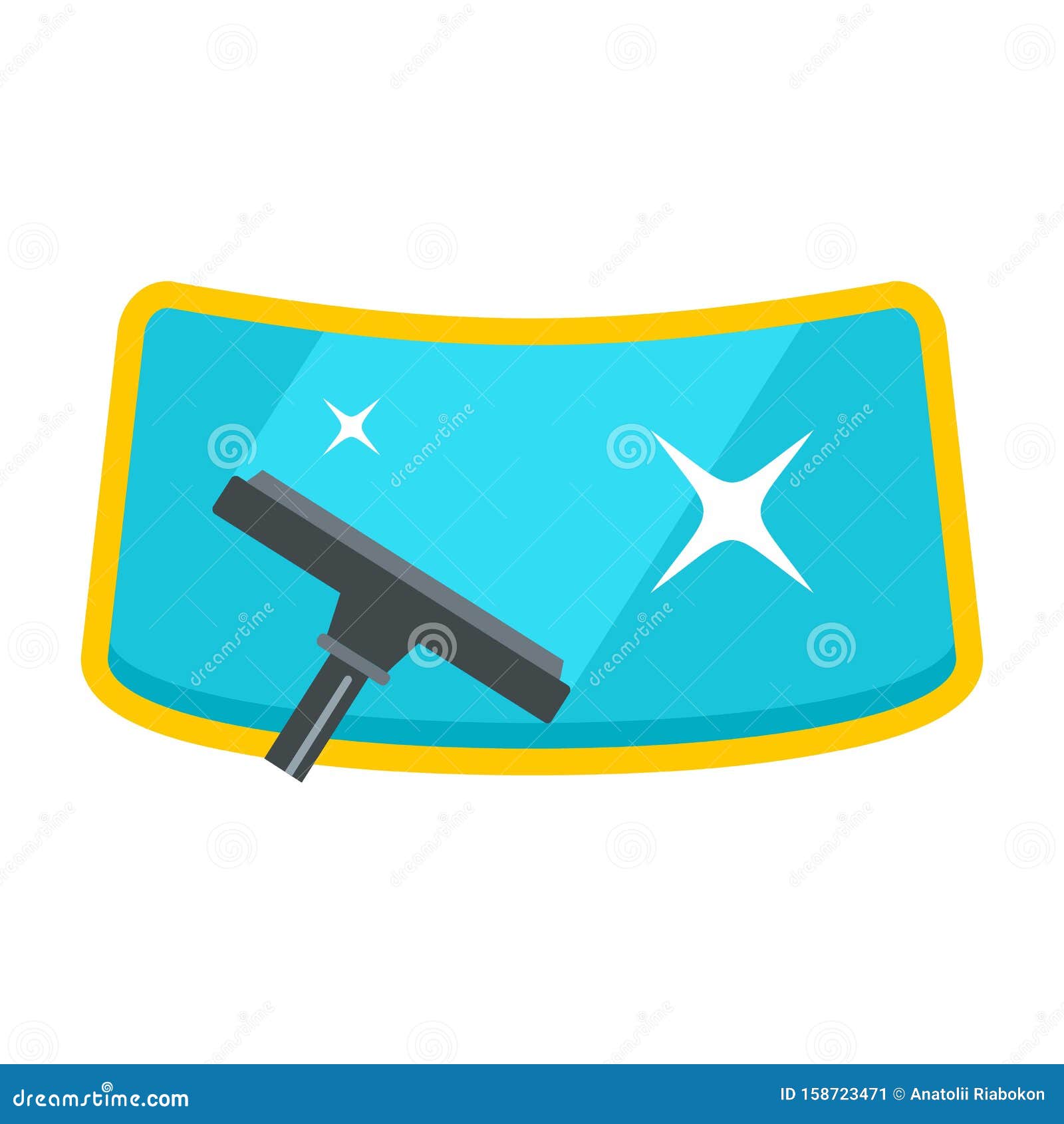 Car Windscreen Icon. Trendy Car Windscreen Logo Concept On White ...