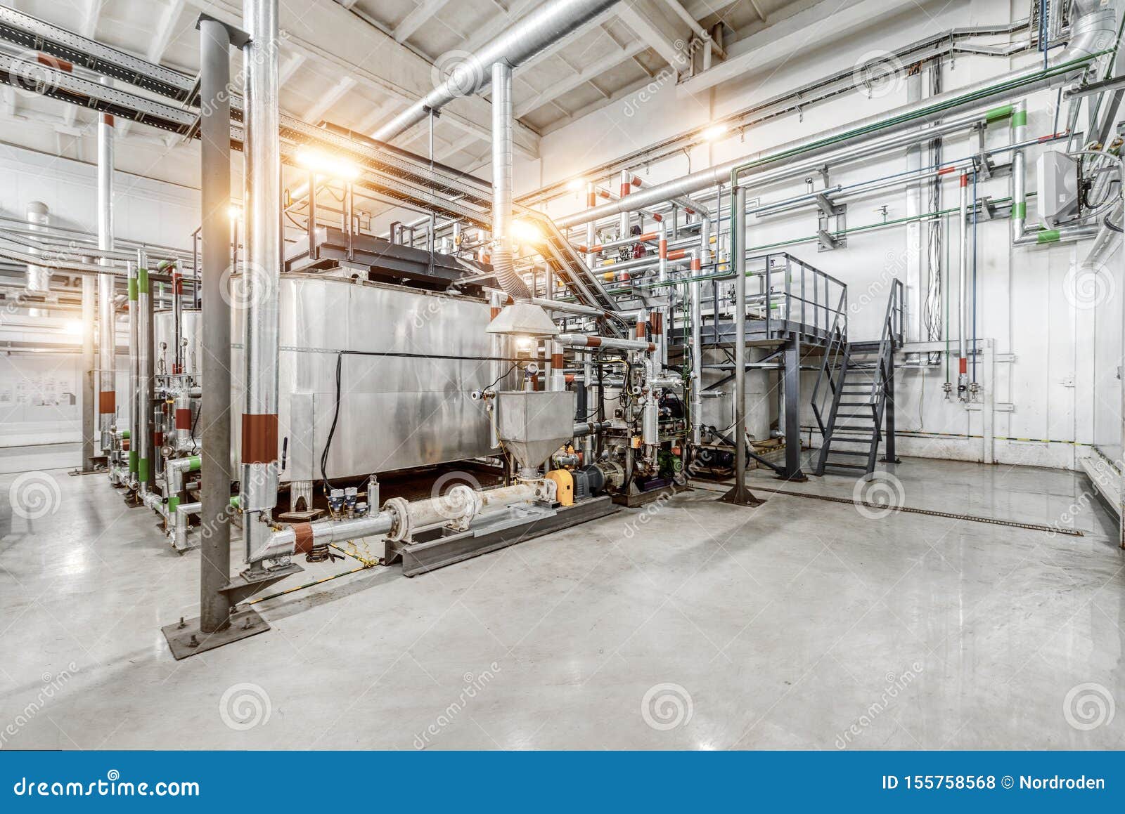 Production of Chemical Emulsions for Mining. Stock Photo - Image of ...