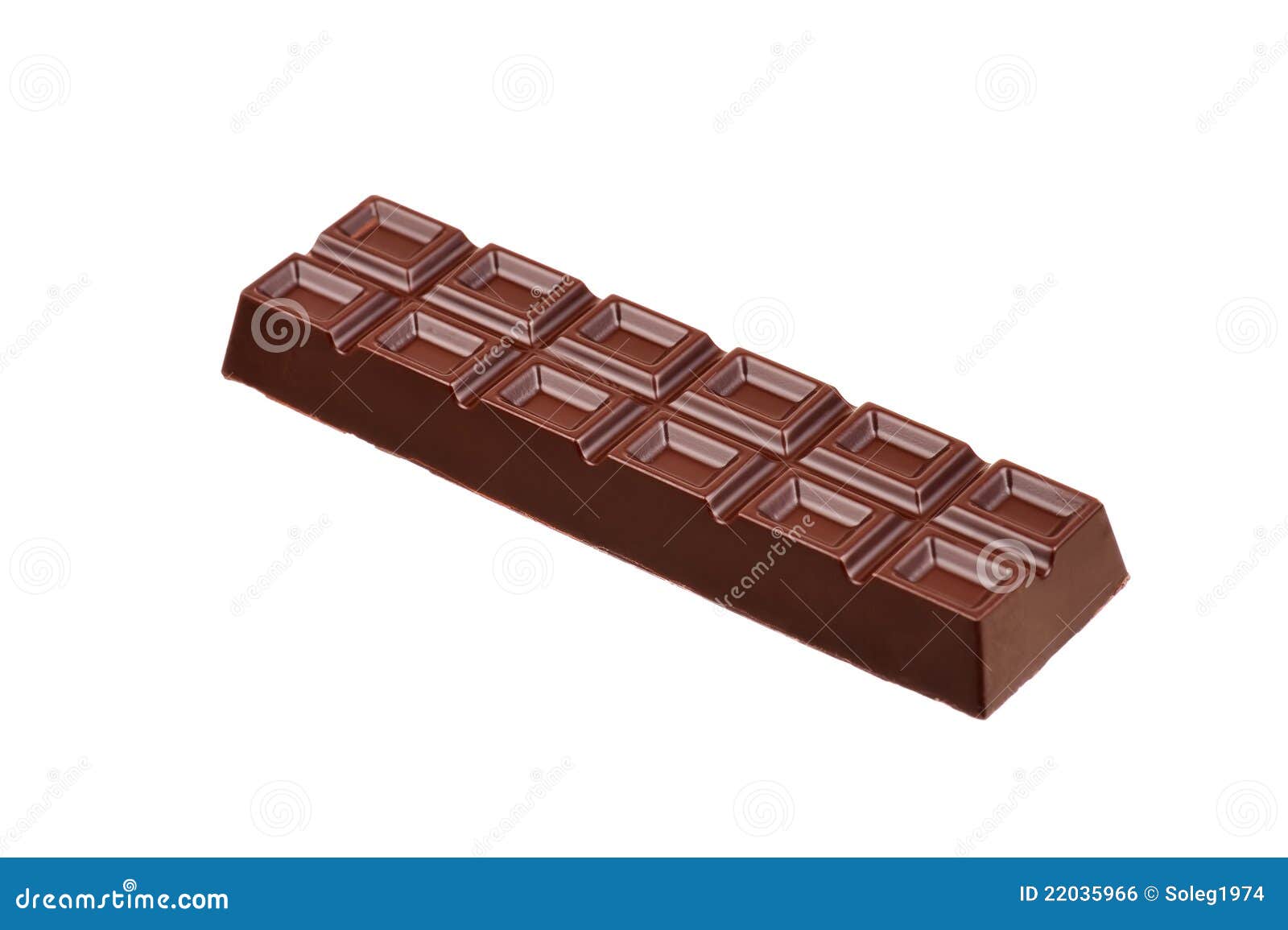 Clean Chocolate Bar Isolated Stock Photo - Image of white, cocoa: 22035966