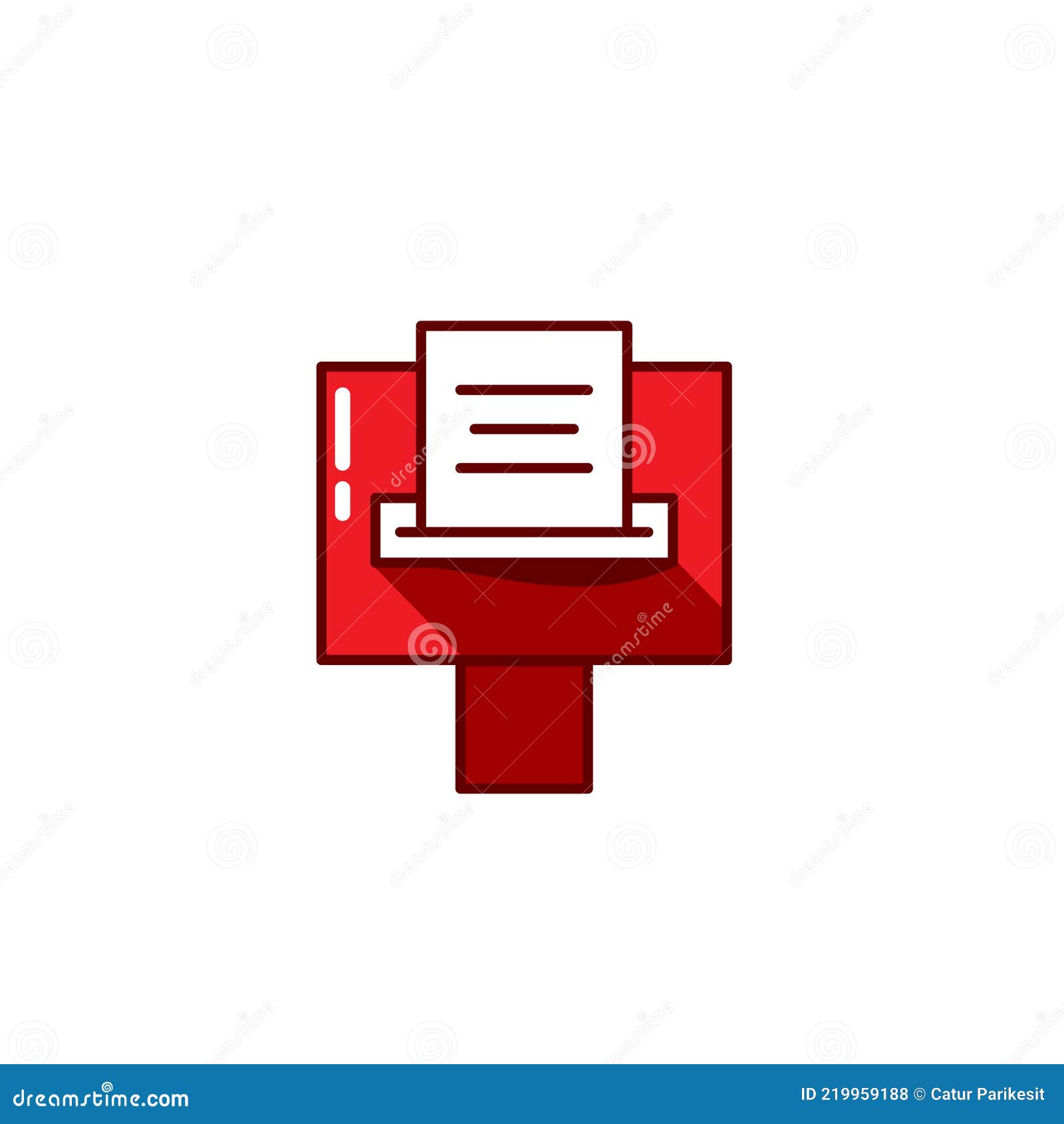 Clean Color Mail Icon Logo Vector Design Stock Vector - Illustration of ...