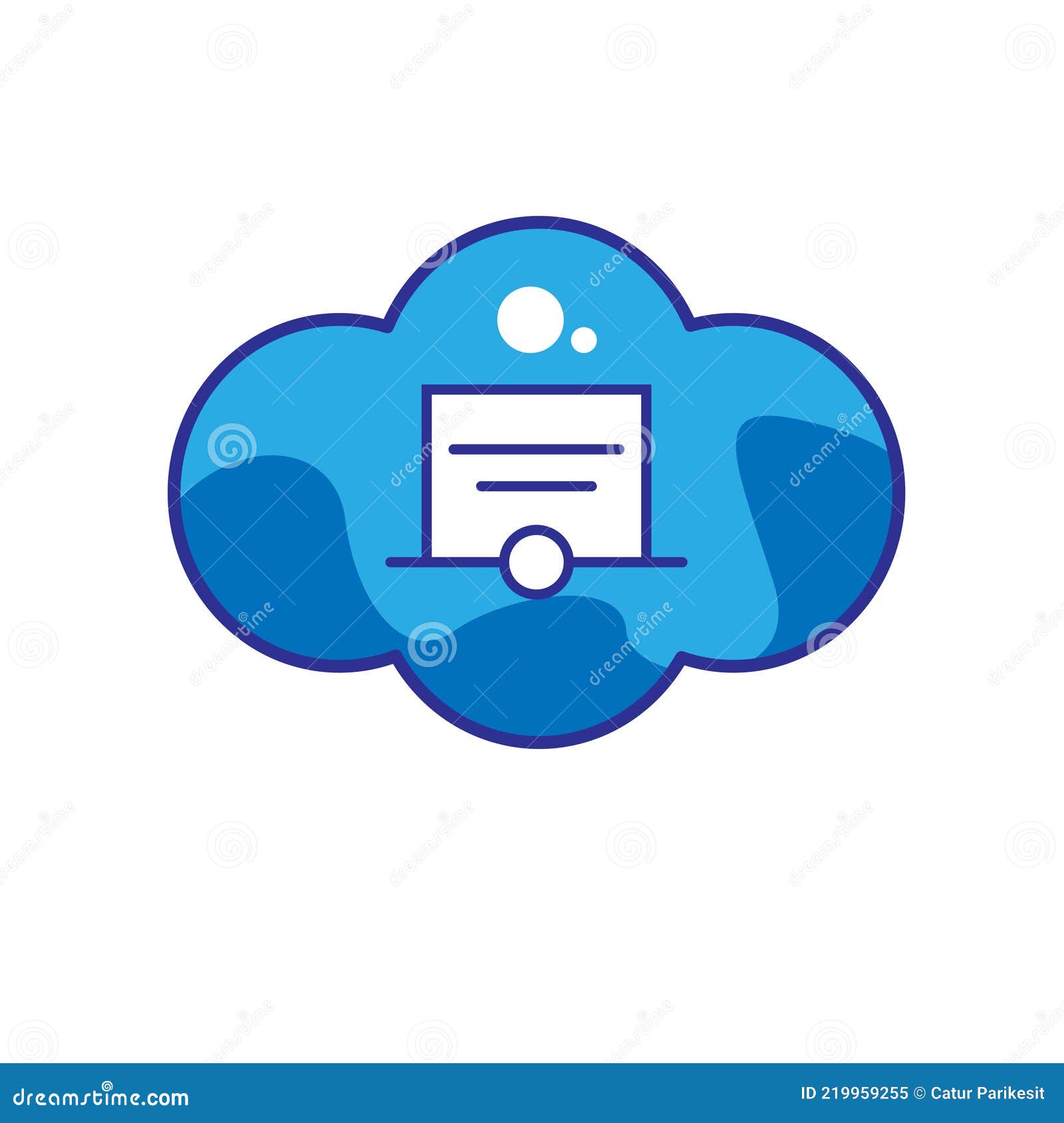 Clean Color Mail Icon Logo Vector Design Stock Vector - Illustration of ...