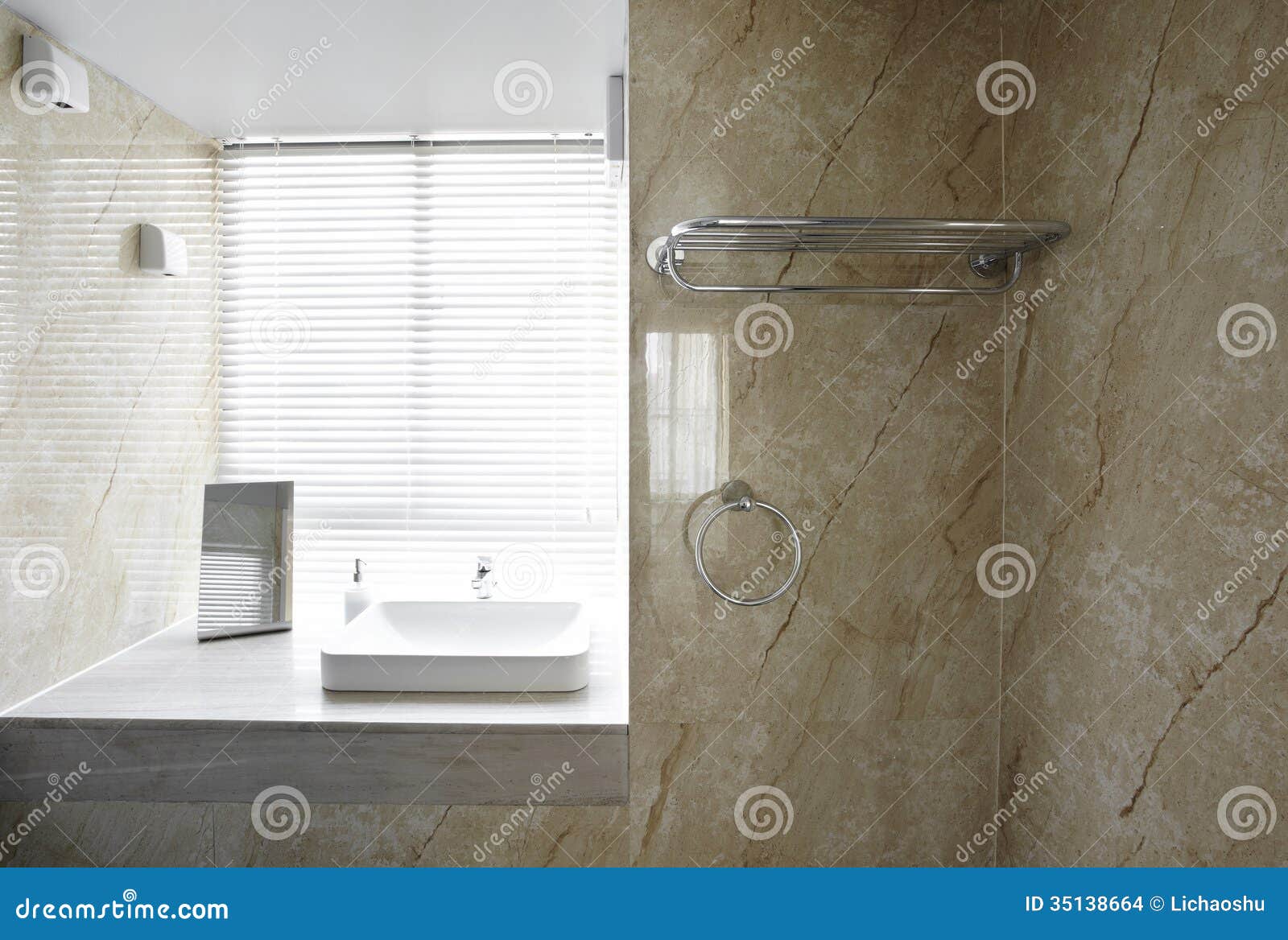 Clean and Comfortable Toilet Stock Photo - Image of bathroom, gray ...