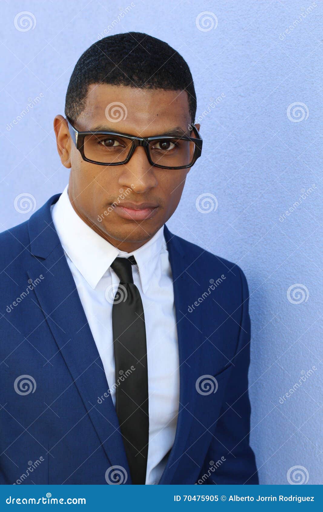 Clean Cut Hot African American Man Stock Image - Image of company ...