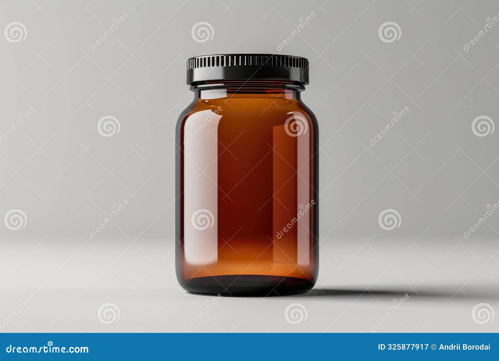 Clean Design Supplement Packaging Mockup. Stock Illustration ...