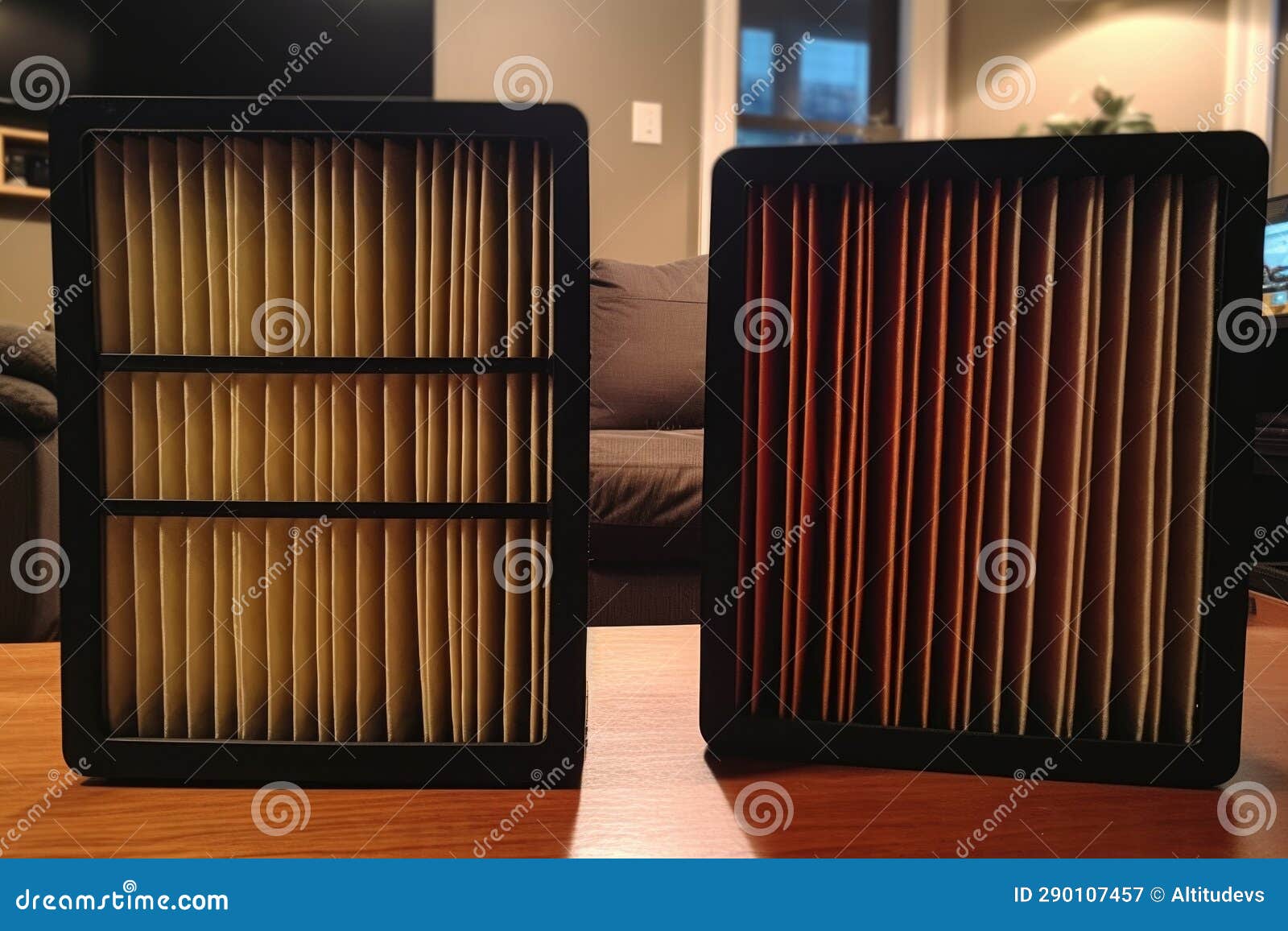 Clean and Dirty Air Filters Side by Side Comparison Stock Image - Image ... Clean and Dirty Air Filters Side by Side Comparison Stock Image - Image ...