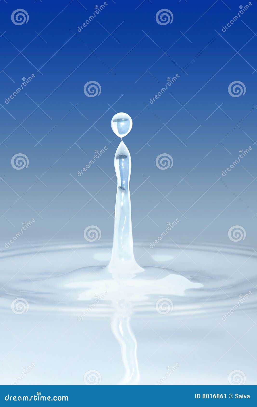 Clean drop of water stock image. Image of droplet, backdrop - 8016861