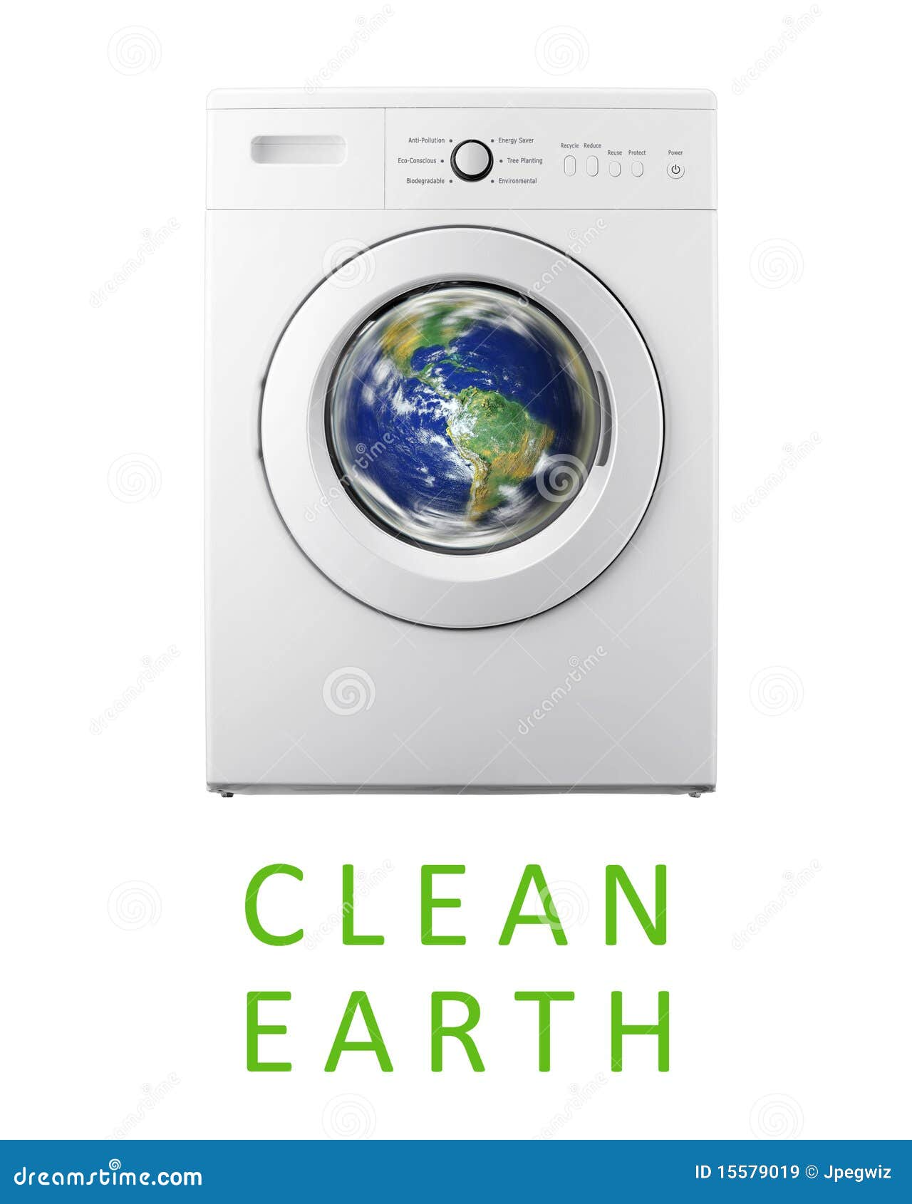 Clean Earth stock illustration. Illustration of friendly - 15579019