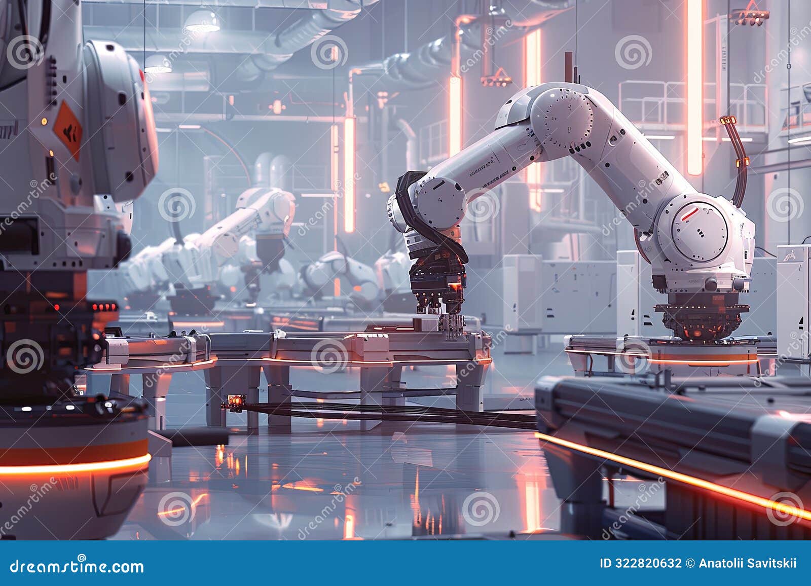 A Clean, Efficient, and Industrial Environment Featuring a High-tech ...