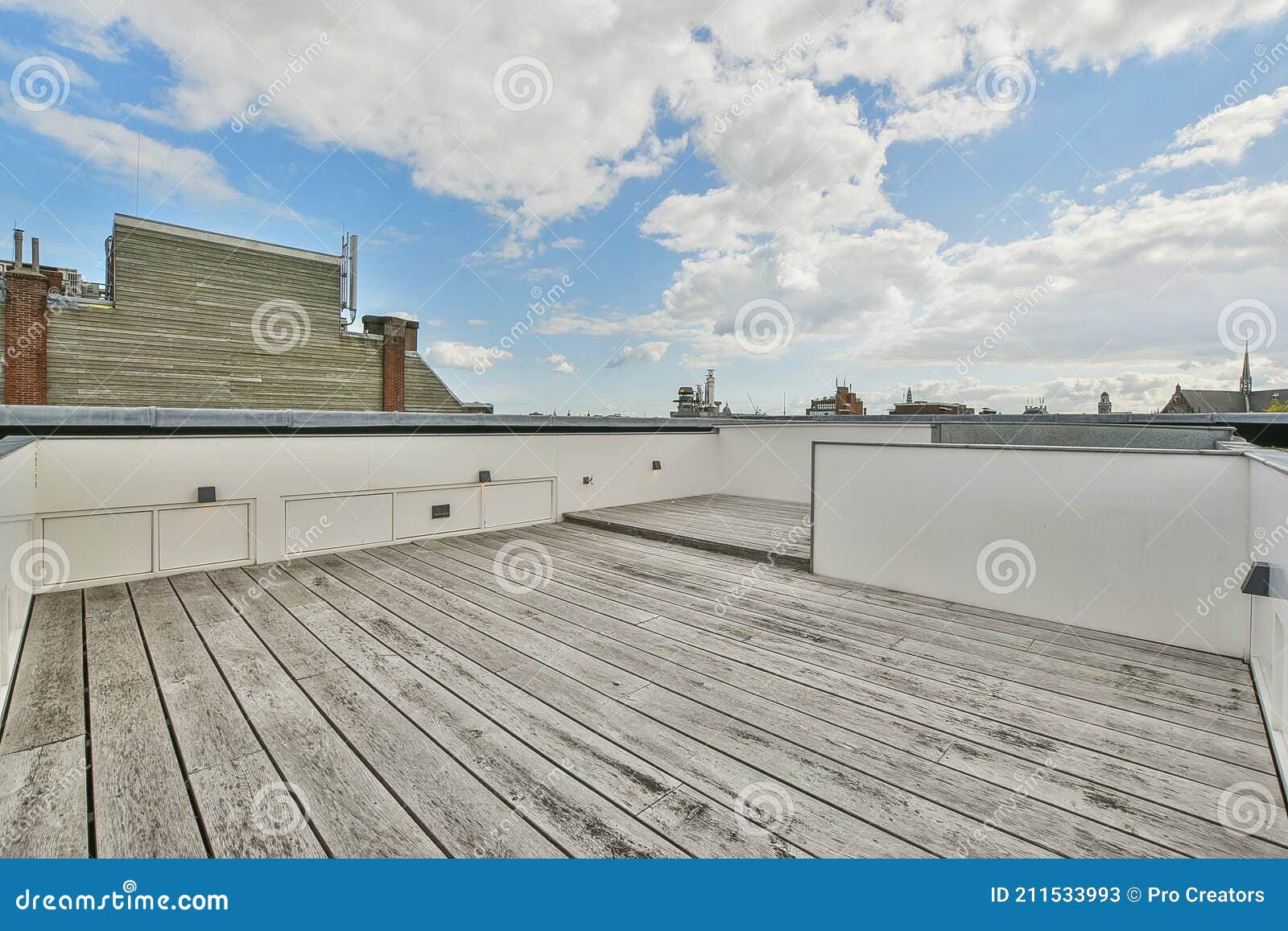 Clean empty roof stock image. Image of luxury, house - 211533993