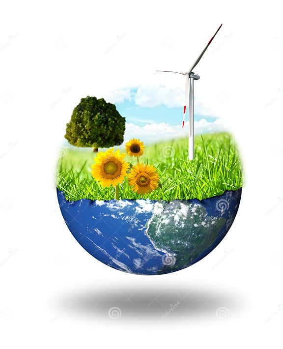 Clean energy concept stock image. Image of natural, green - 10392469