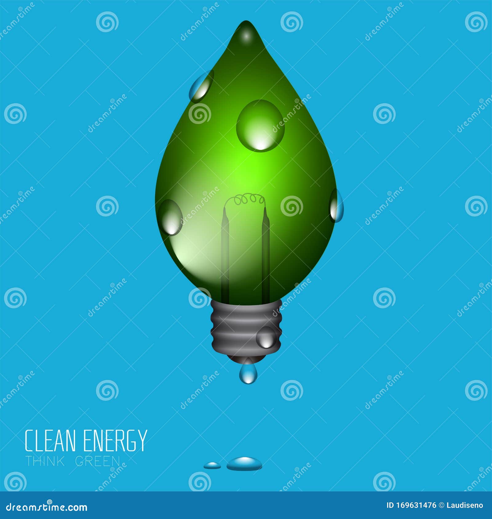 Clean energy illustration stock vector. Illustration of clean - 169631476
