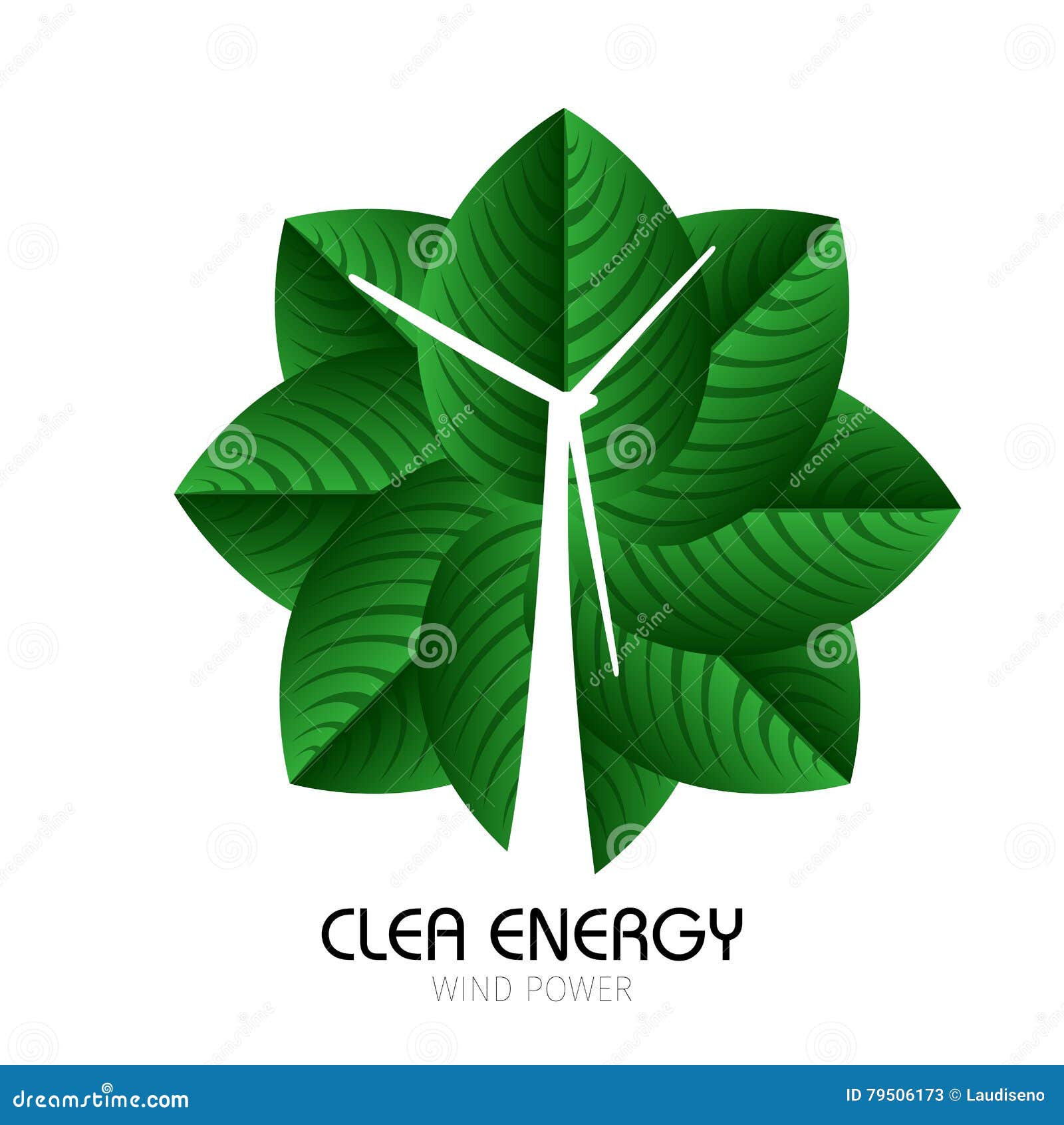 Clean energy illustration stock illustration. Illustration of concept ...