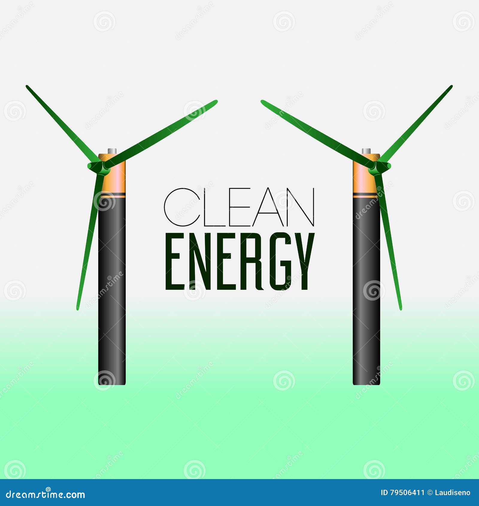 Clean energy illustration stock illustration. Illustration of generated ...