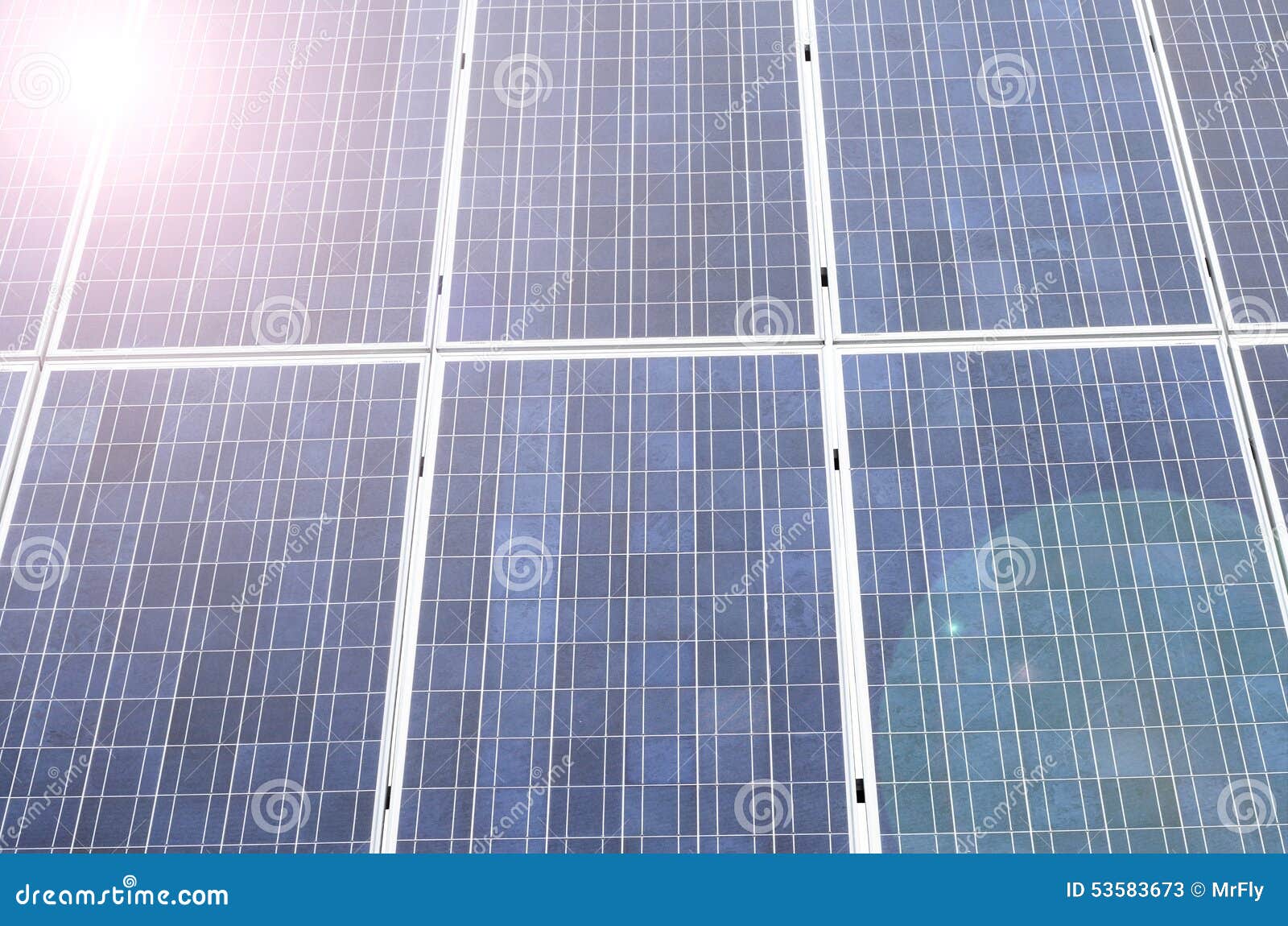 Solar panel cells stock image. Image of economy, economize - 53583673