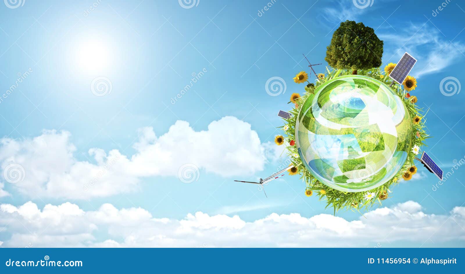 Clean Environment Concept Banner Stock Photo - Image of photoelectric ...