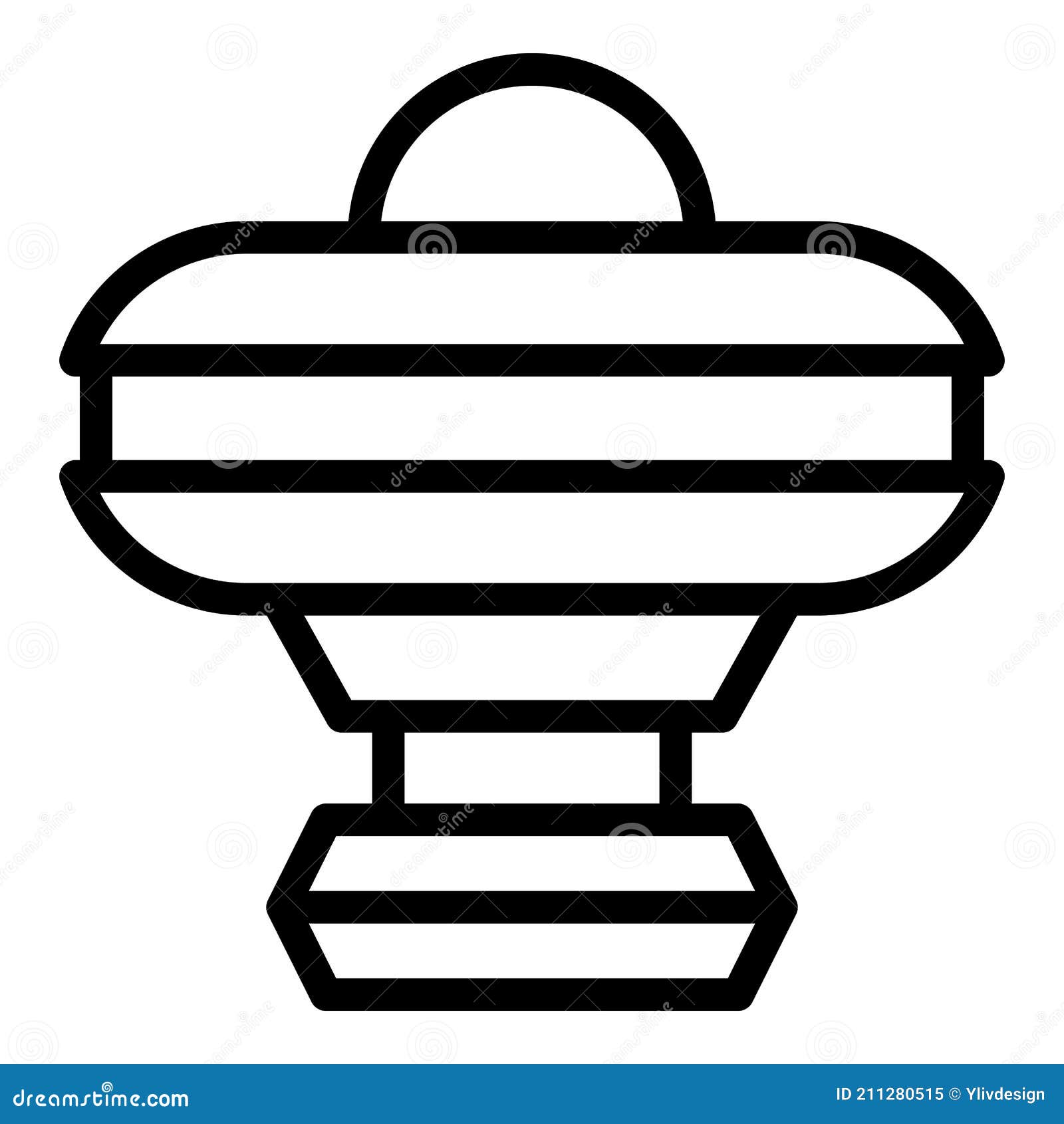 Clean Filter Pool Icon, Outline Style Stock Vector - Illustration of ...