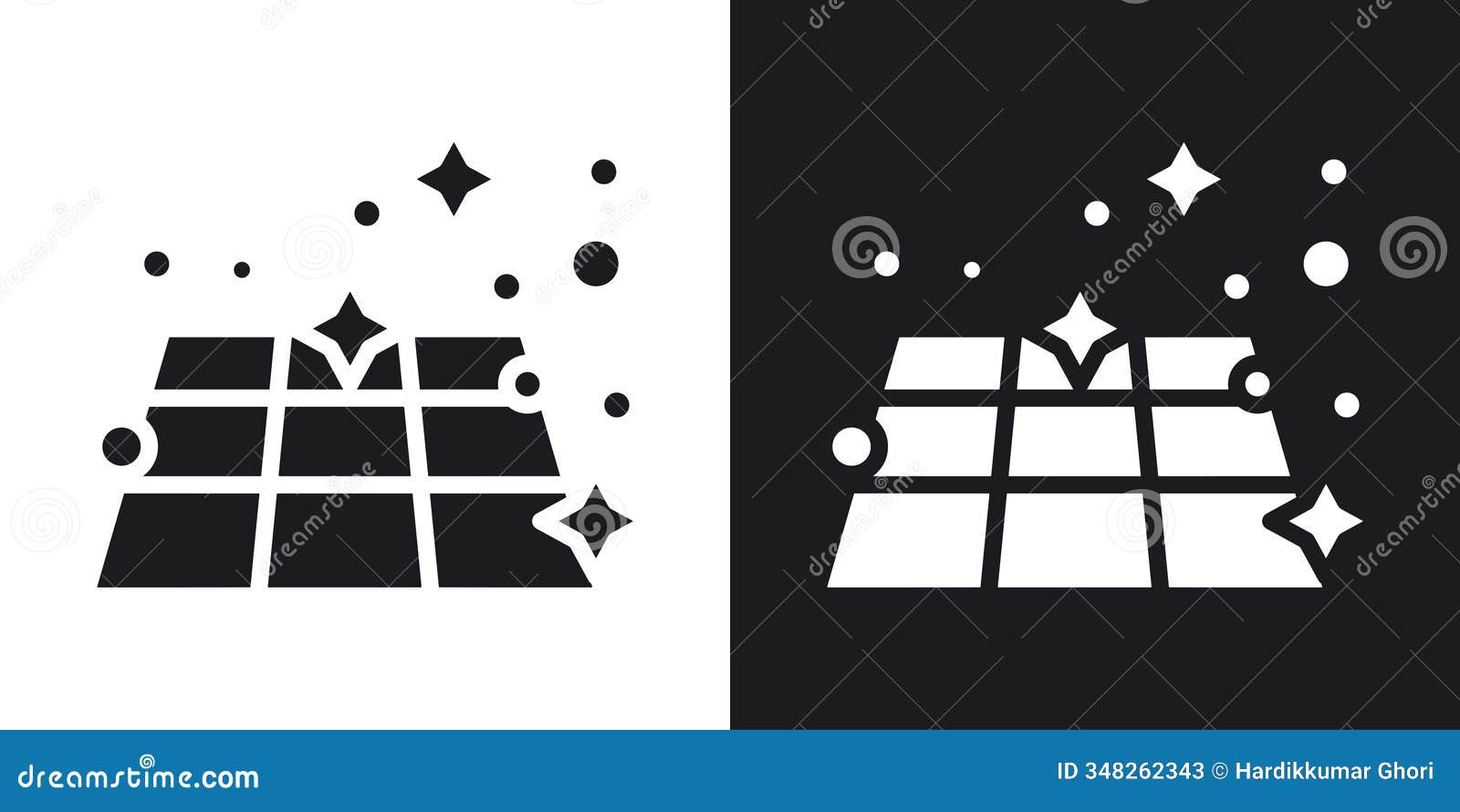 Clean Floor Surface Icon Vector Stock Illustration - Illustration of ...