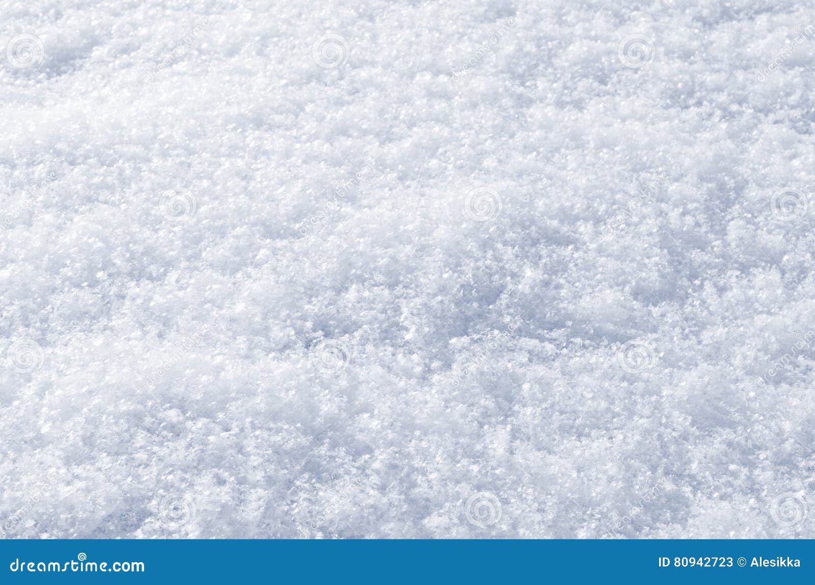 Clean fluffy snow surface. stock image. Image of background - 80942723