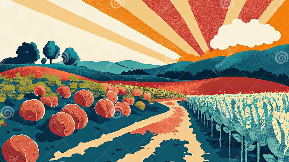 A Clean Flyer Promoting Community-supported Agriculture Programs with ...