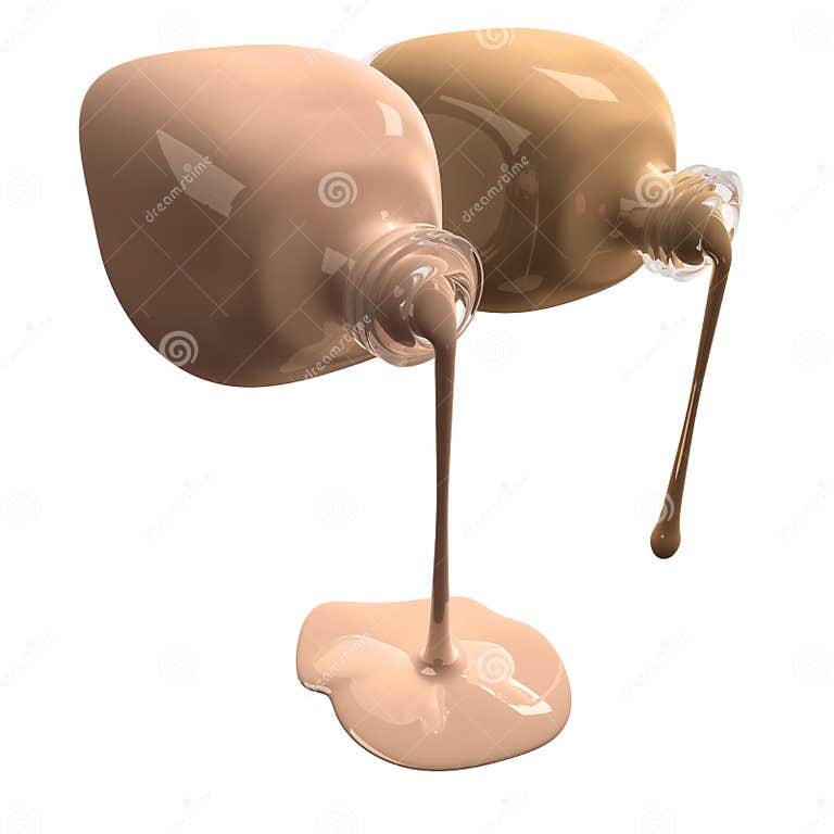 Clean Foundation stock illustration. Illustration of makeup - 3693418