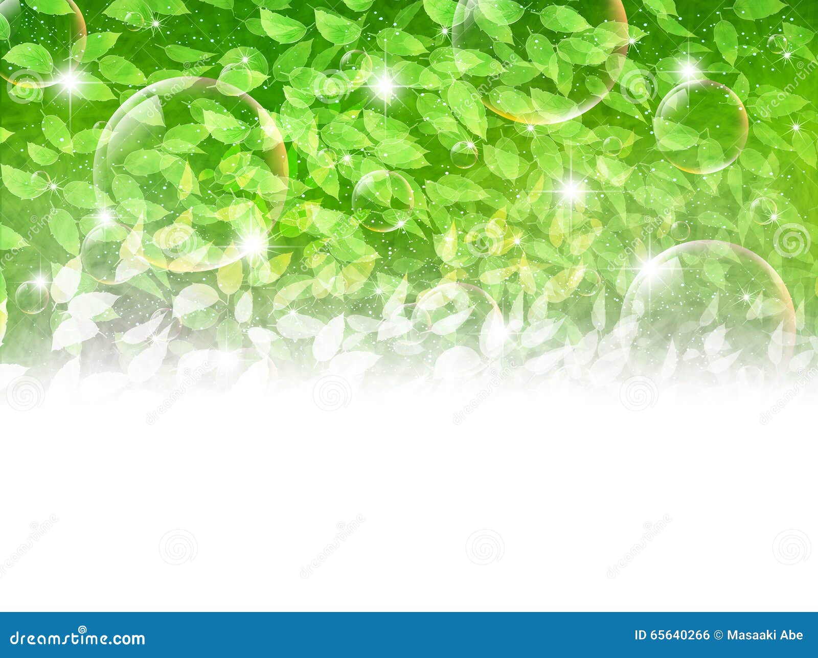 Clean Fresh Green Background Stock Illustration - Illustration of early ...