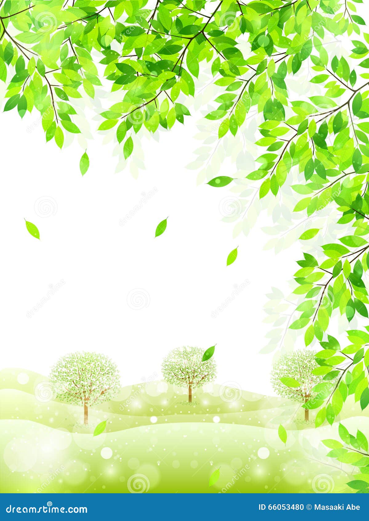Clean Fresh Green Background Illustrations Stock Illustration ...