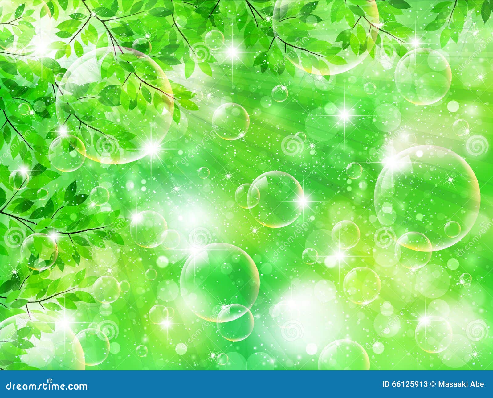 Clean Fresh Green Background Illustrations Stock Illustration ...