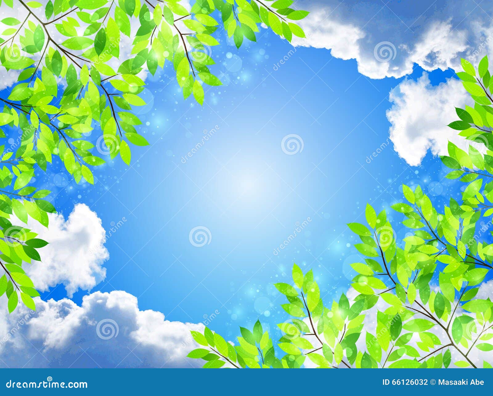 Clean Fresh Green Background Illustrations Stock Illustration ...