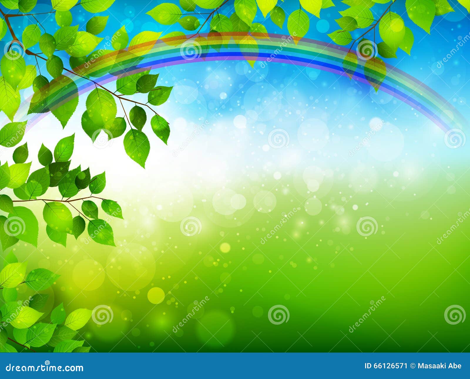 Clean Fresh Green Background Illustrations Stock Illustration ...