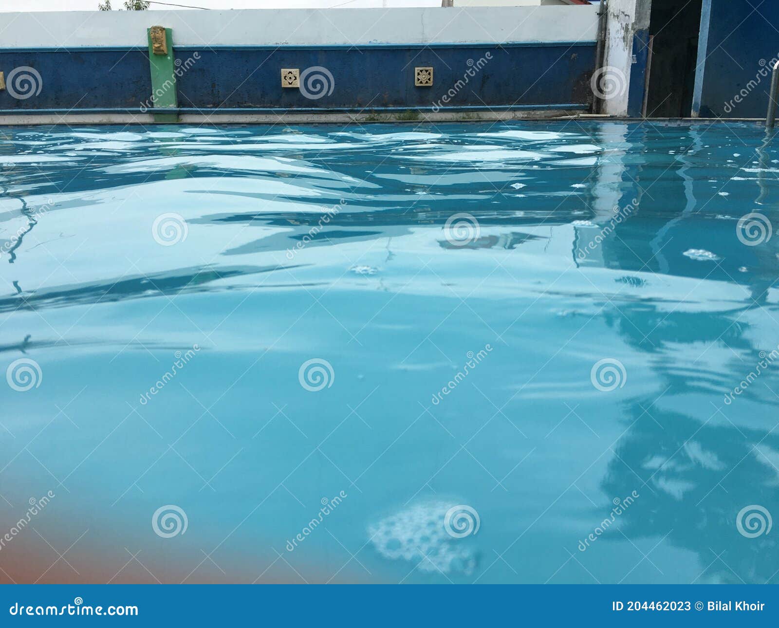 Clean and Fresh Swimming Pool Stock Image - Image of clean, swimming ...