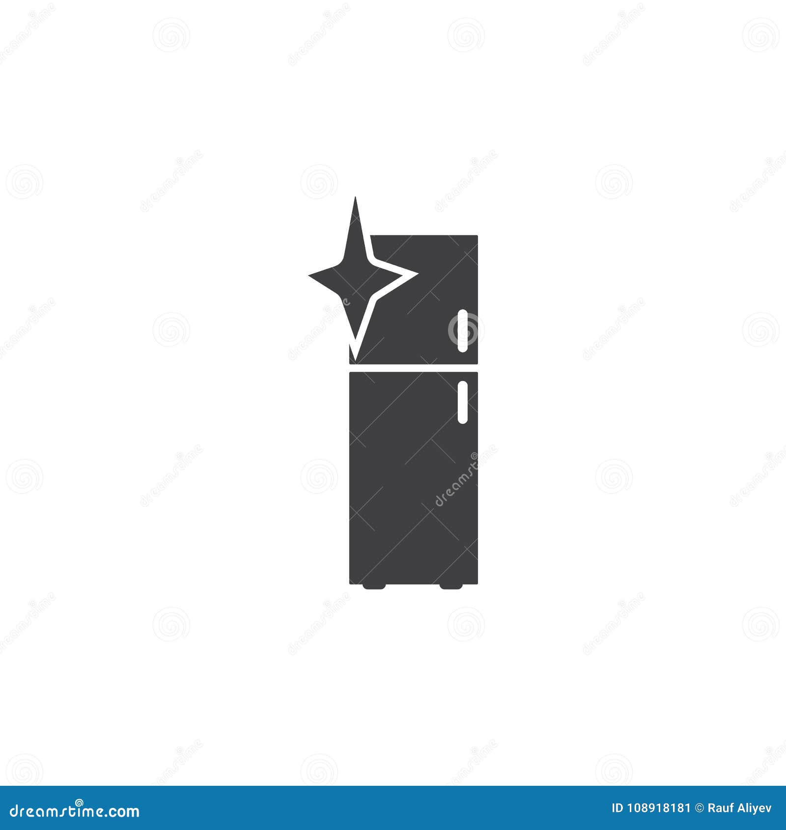 Refrigerator Cleaning Illustration