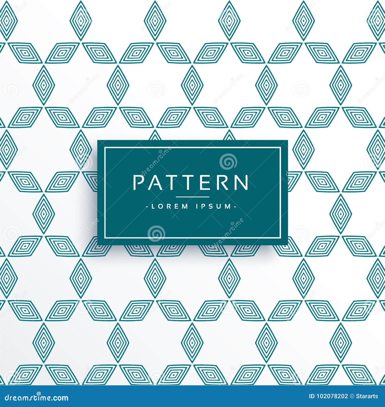 Clean Geometric Lines Pattern Design Stock Vector - Illustration of ...