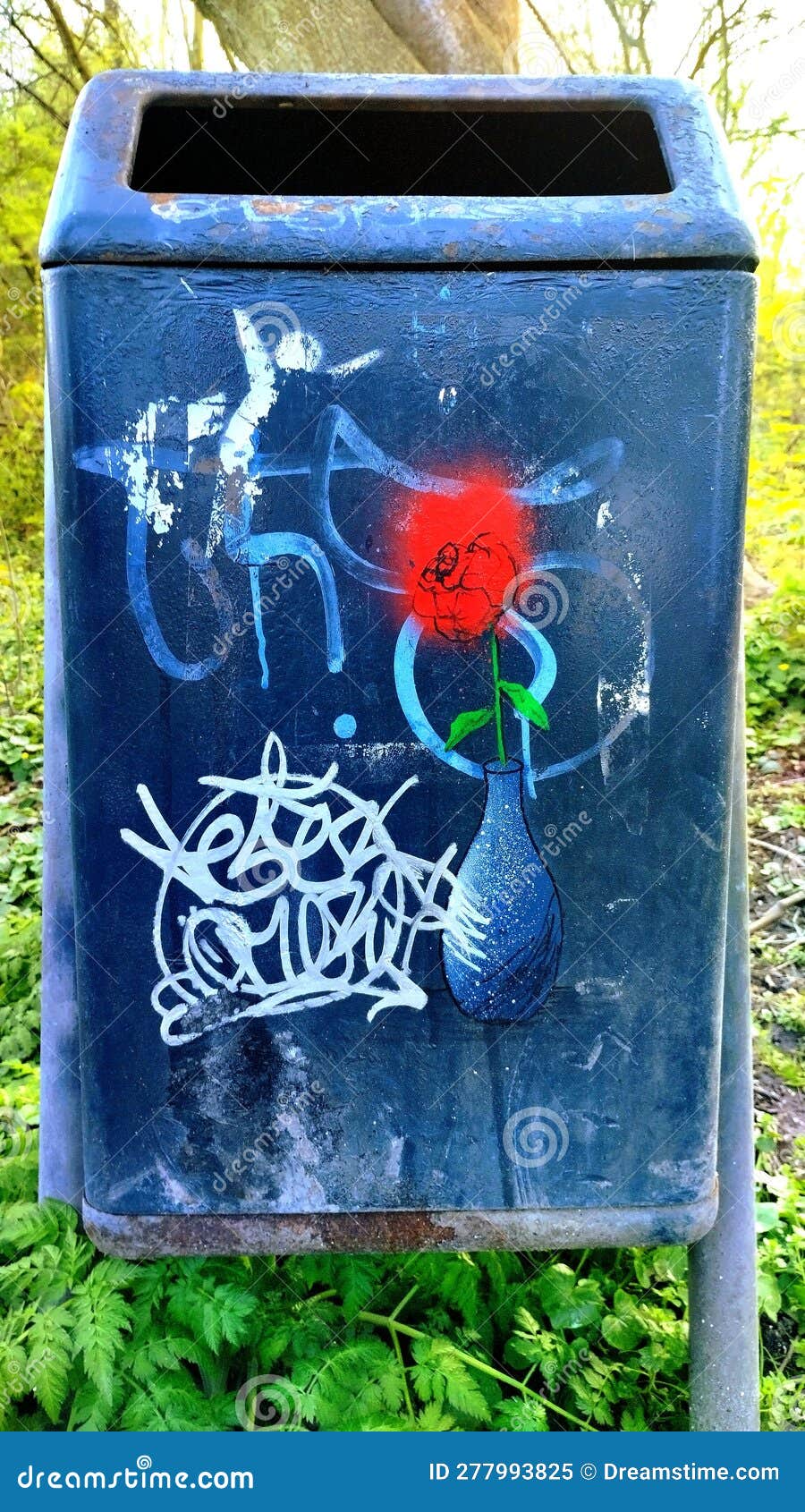 Clean Graffiti art stock image. Image of holland, trails - 277993825