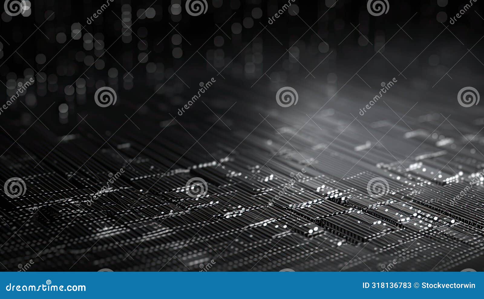 Clean Gray Technology Background Stock Illustration - Illustration of ...