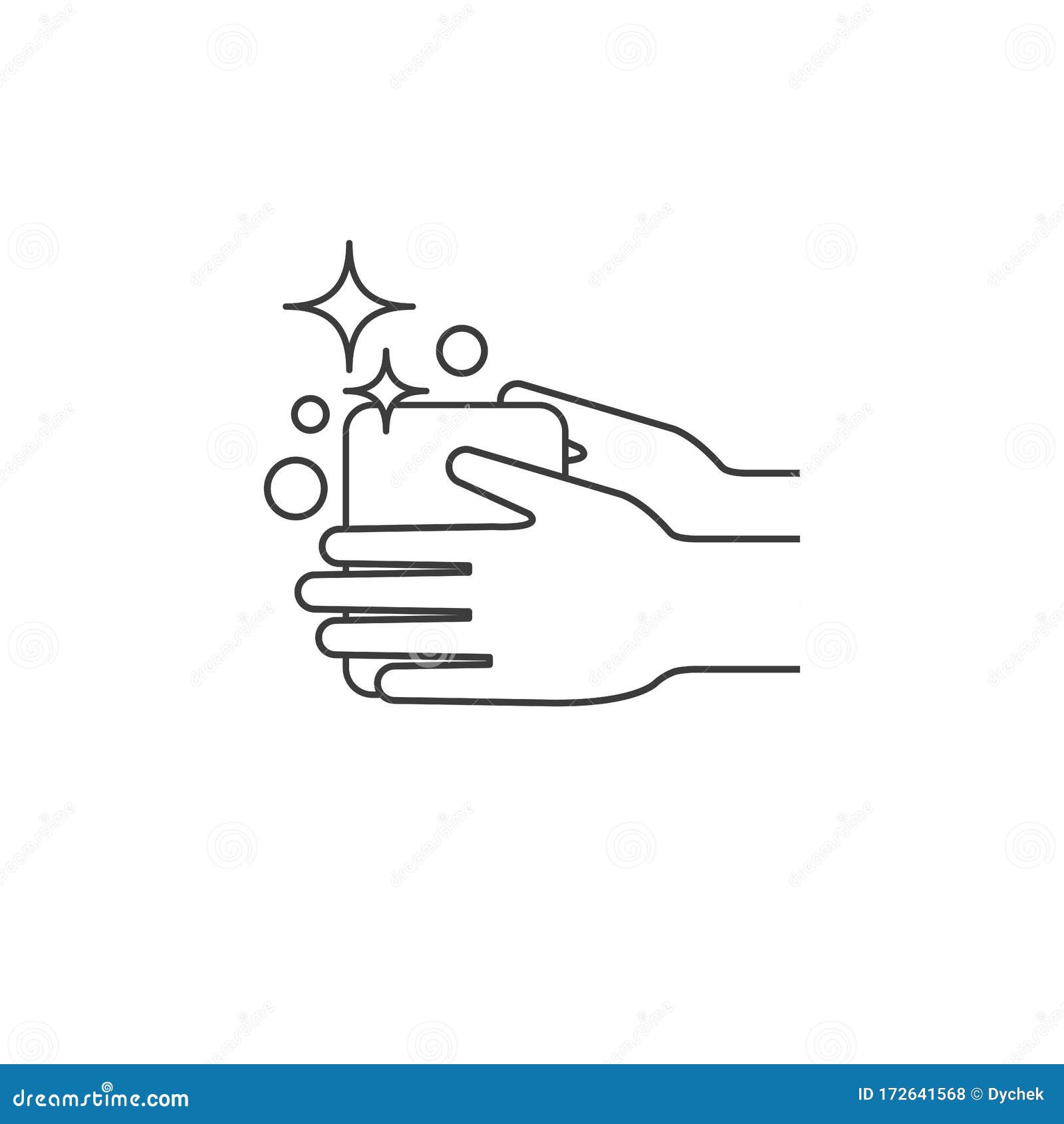 Clean Hands Icon. Simple Vector Illustration Stock Vector ...