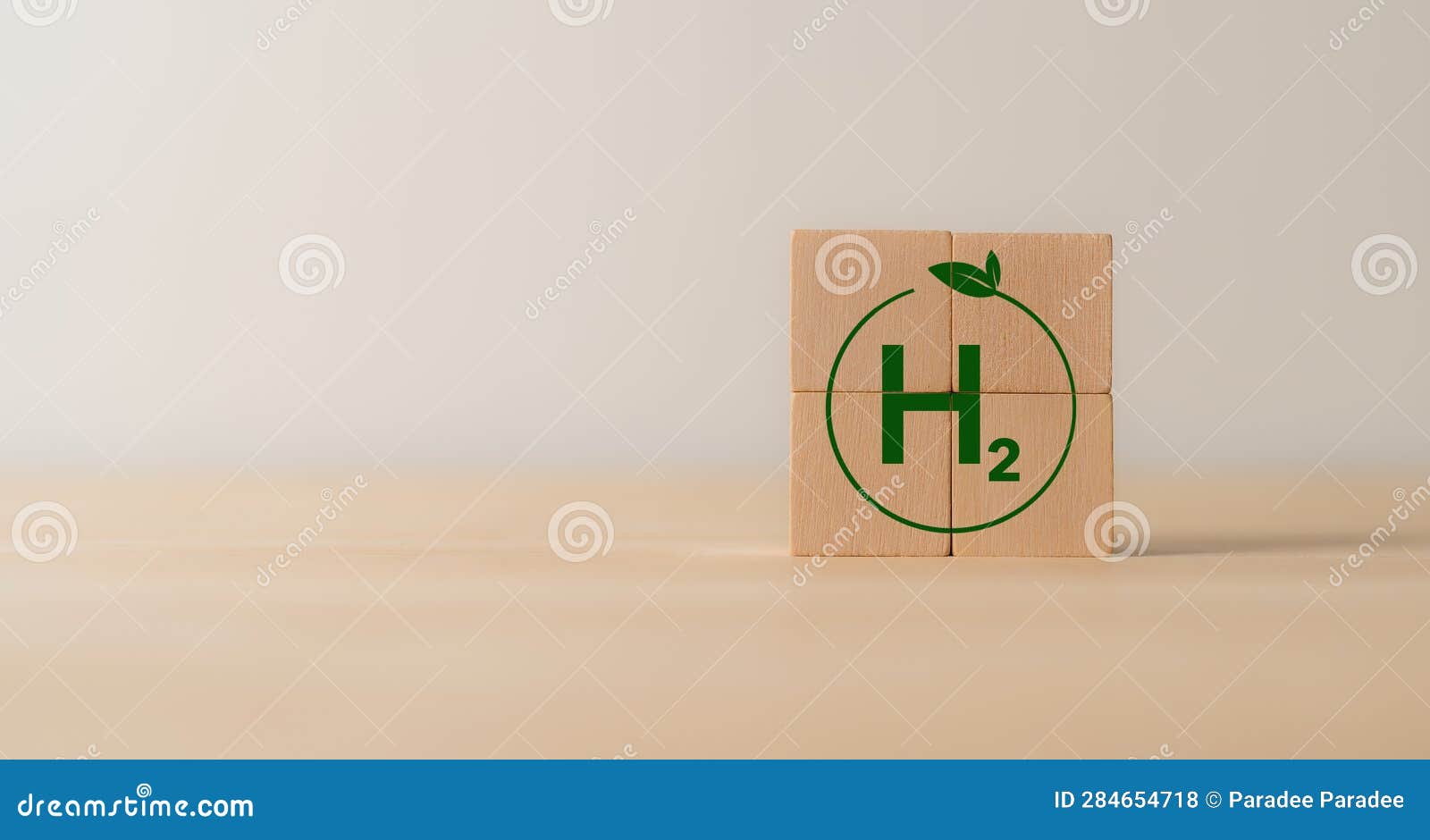 Clean Hydrogen Energy Concept. Environment, Eco Friendly Industry and ...