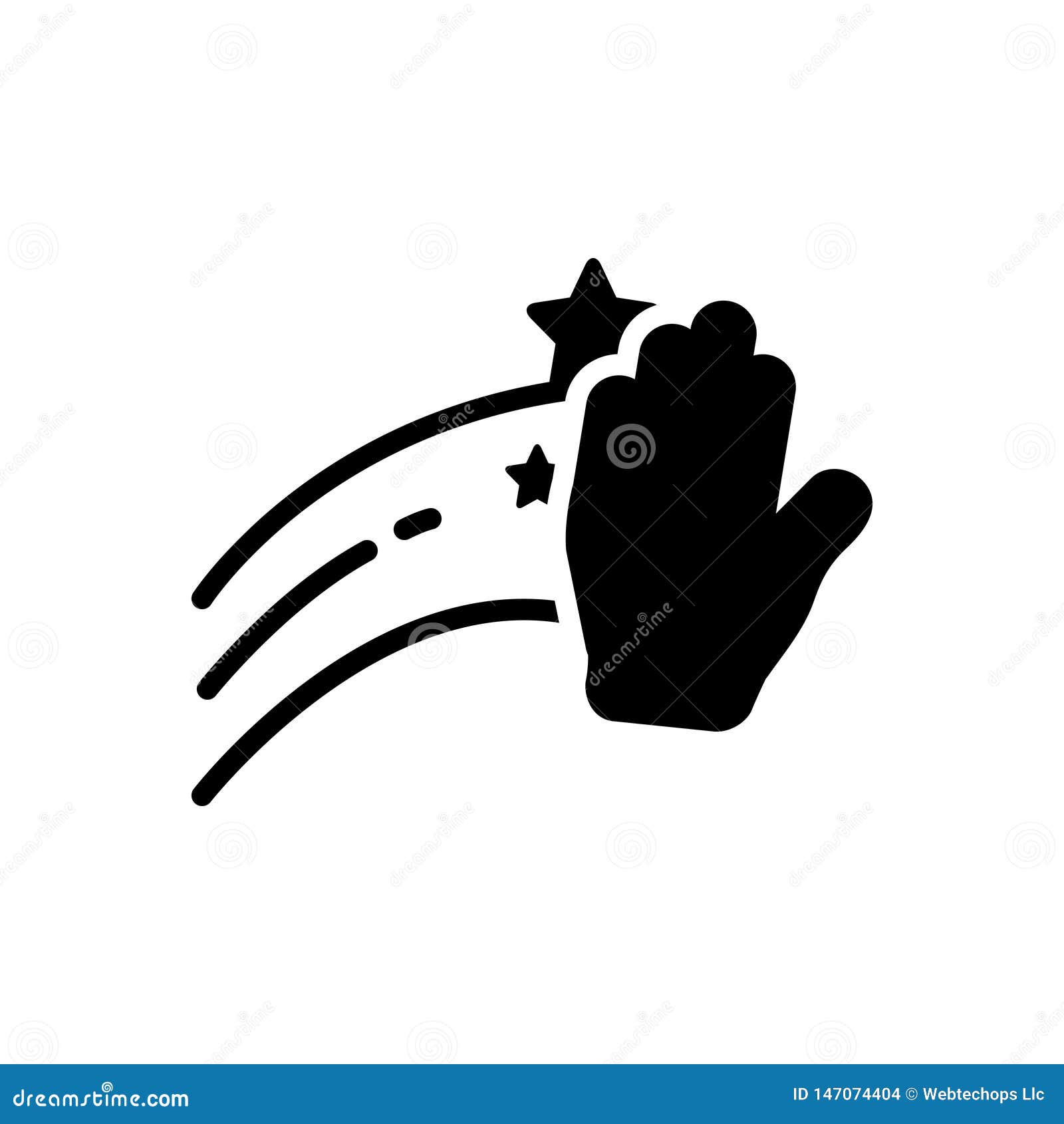 Black Solid Icon for Clean, Shine and Cleaning Stock Vector ...