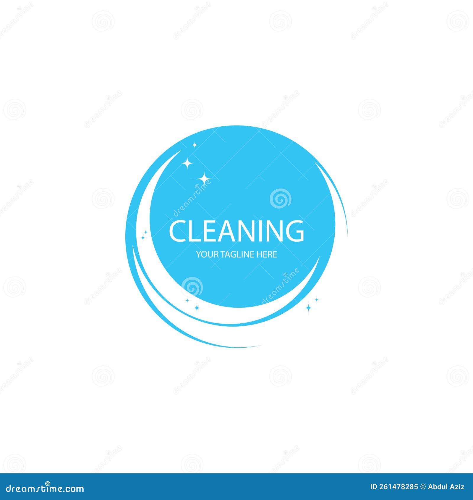 Clean Icon Logo Template Free Vector Stock Vector - Illustration of ...