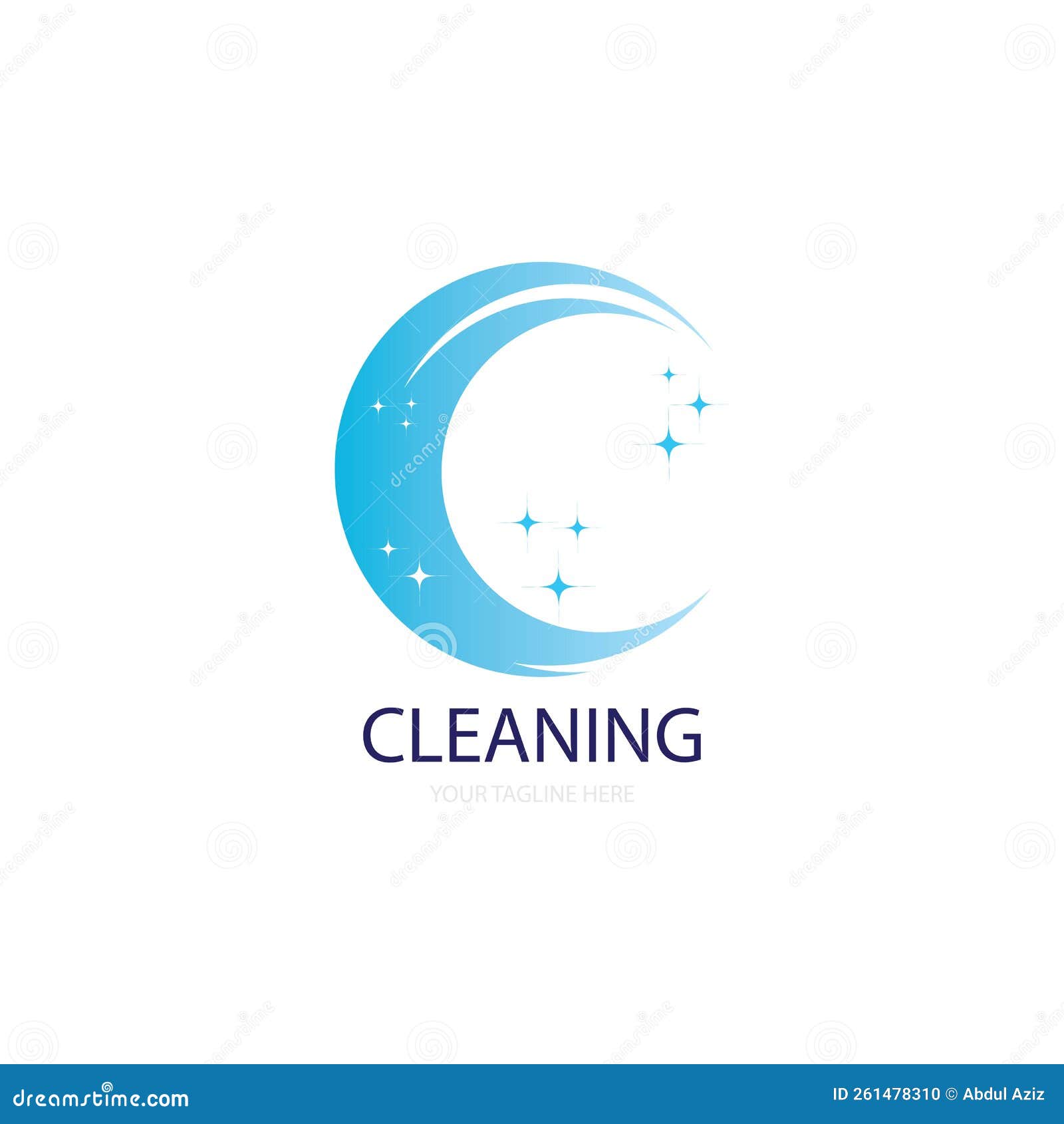 Clean Icon Logo Template Free Vector Stock Vector - Illustration of ...