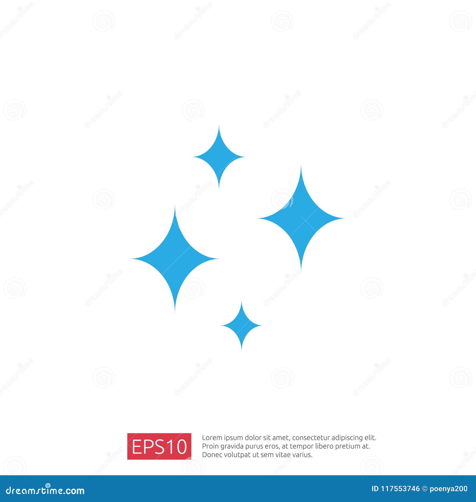 Clean Icon. Vector Illustration Stock Vector - Illustration of style ...