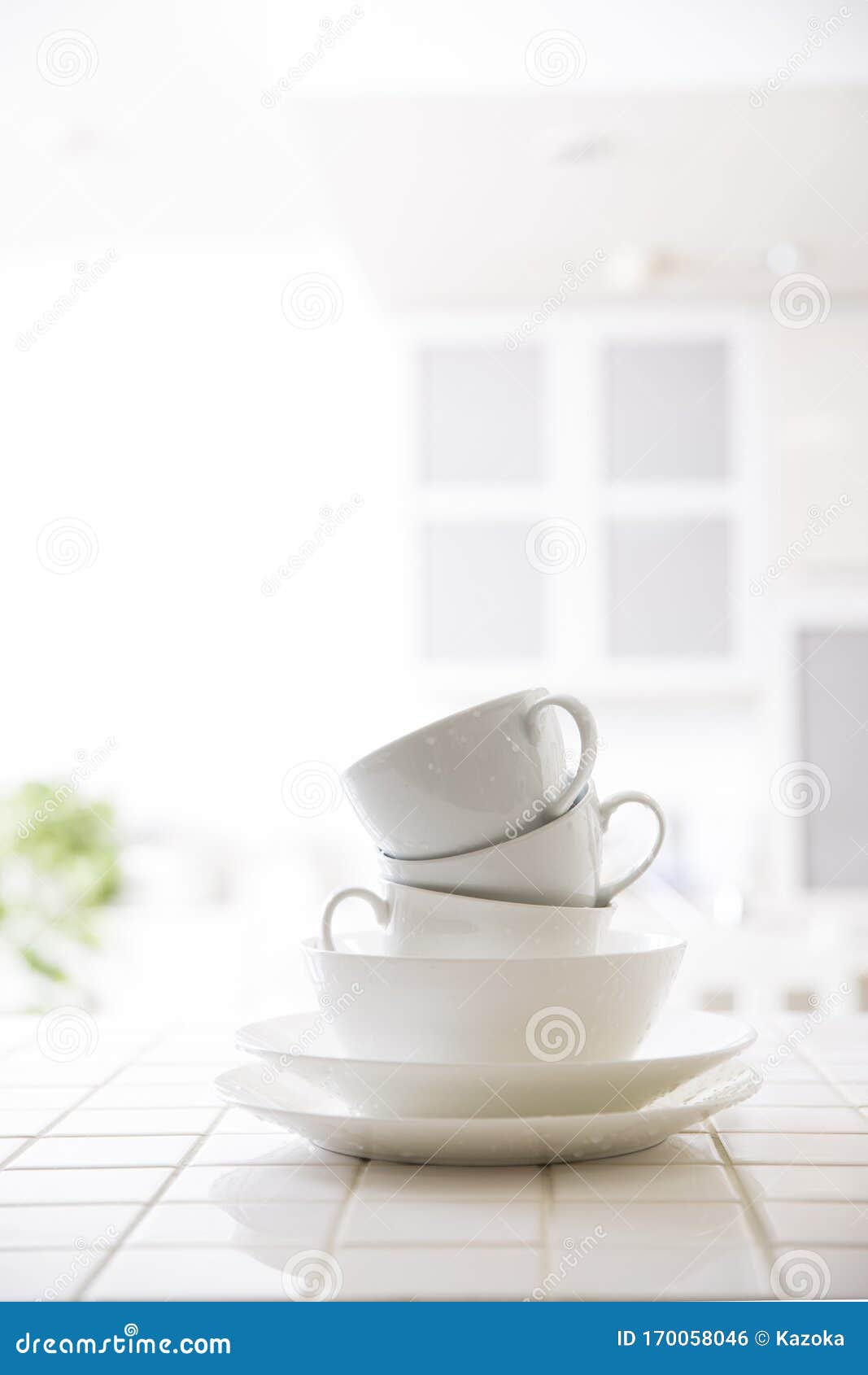 Clean kitchen background stock photo. Image of abstract - 170058046