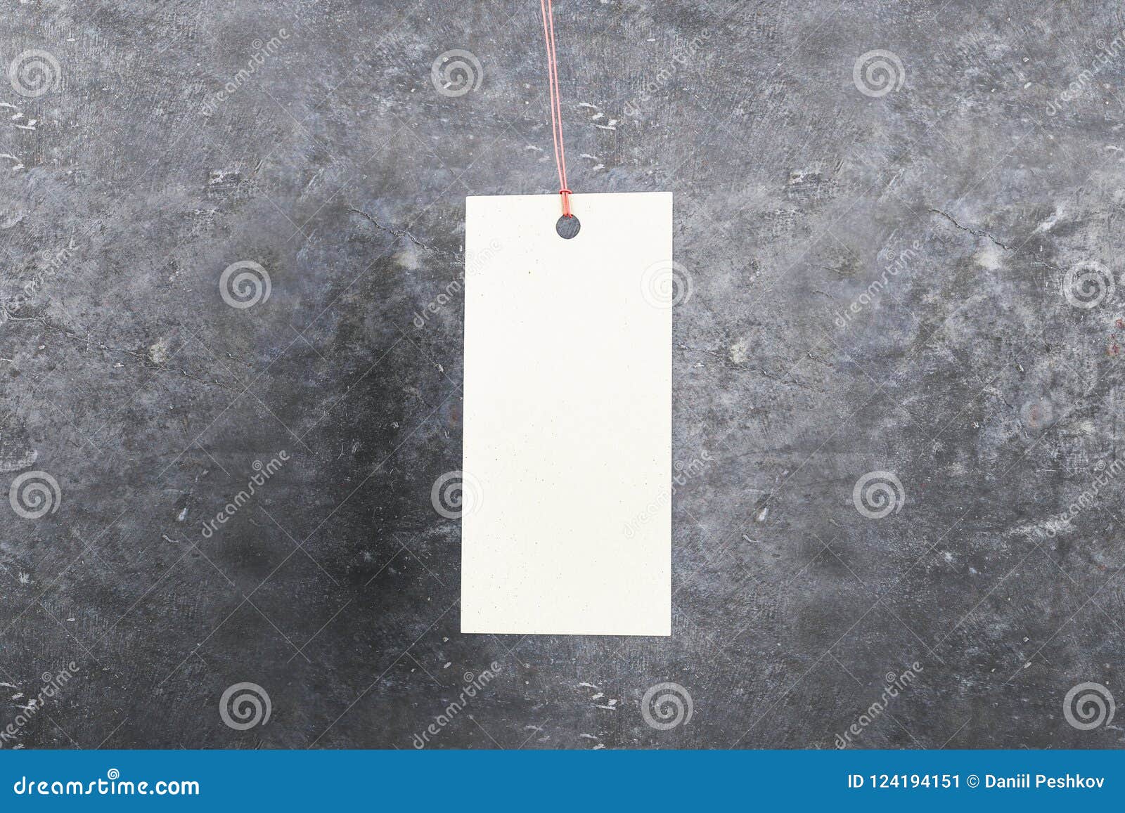 Clean Label on Concrete Wall Stock Illustration - Illustration of ...