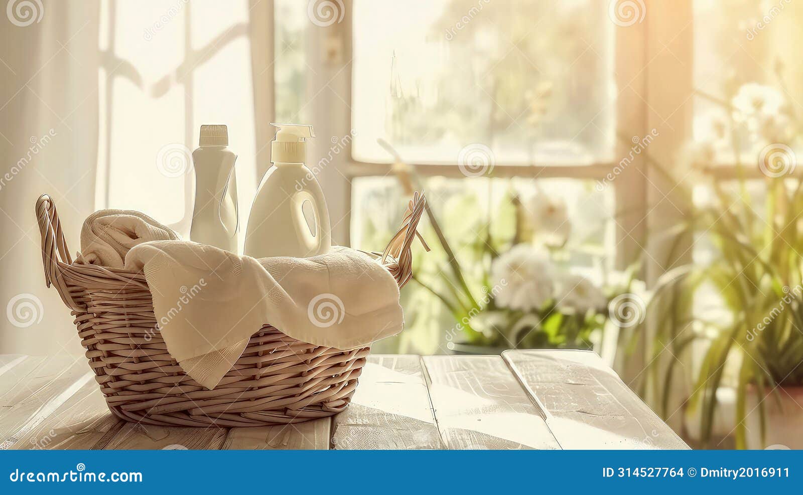 Clean Laundry, a Reflection of an Efficient and Tidy Routine Stock ...