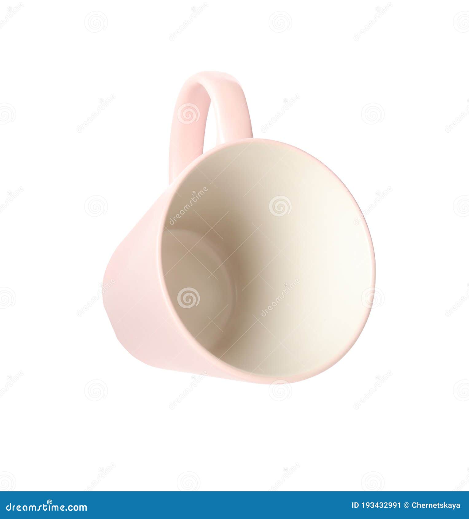 Clean Light Pink Cup Isolated Stock Image - Image of dining, isolated ...