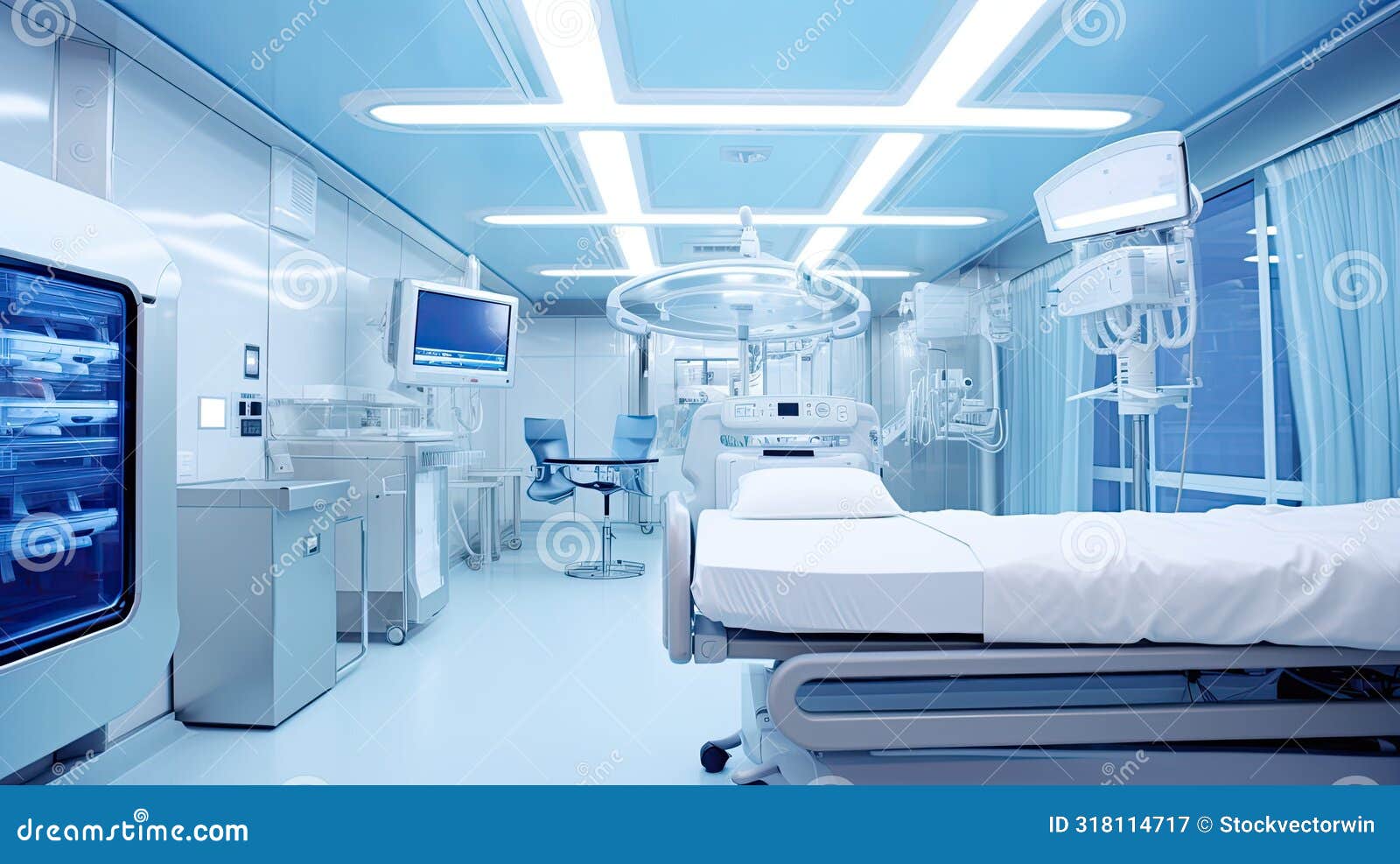 Clean light sterilization stock illustration. Illustration of generated ...