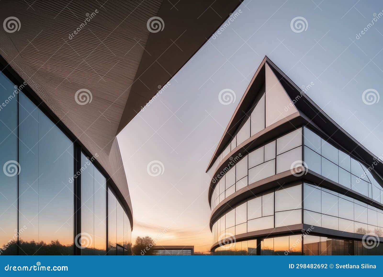 Clean Lines, Angles, and Highlighted Geometric Elements Define the ...